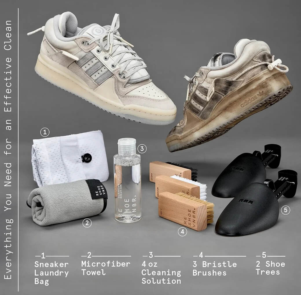 Ultimate Shoe Cleaning Kit | Clean Sneakers | Laundry Pods | Bowl | Mat ...